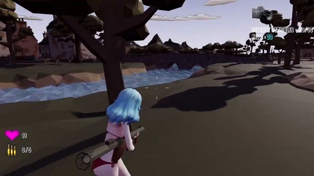 #4 Трешь игра   Inglorious Waifu VS Nazi Zombies.mp4