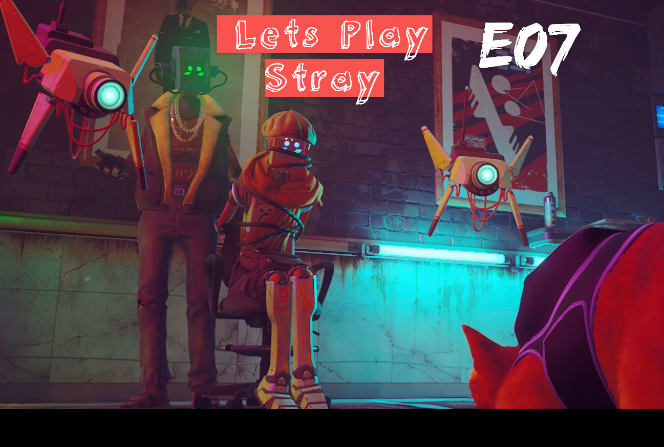 Прохождение Stray. Эпизод 7. Ночной клуб. Тюрьма.