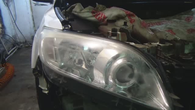 Toyota Raf 4 Как поменять все лампы и снятие