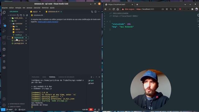 10 Criamos uma API CRUD- Node js + express + Sqlite - Criando API CRUD com Node – смотреть ...