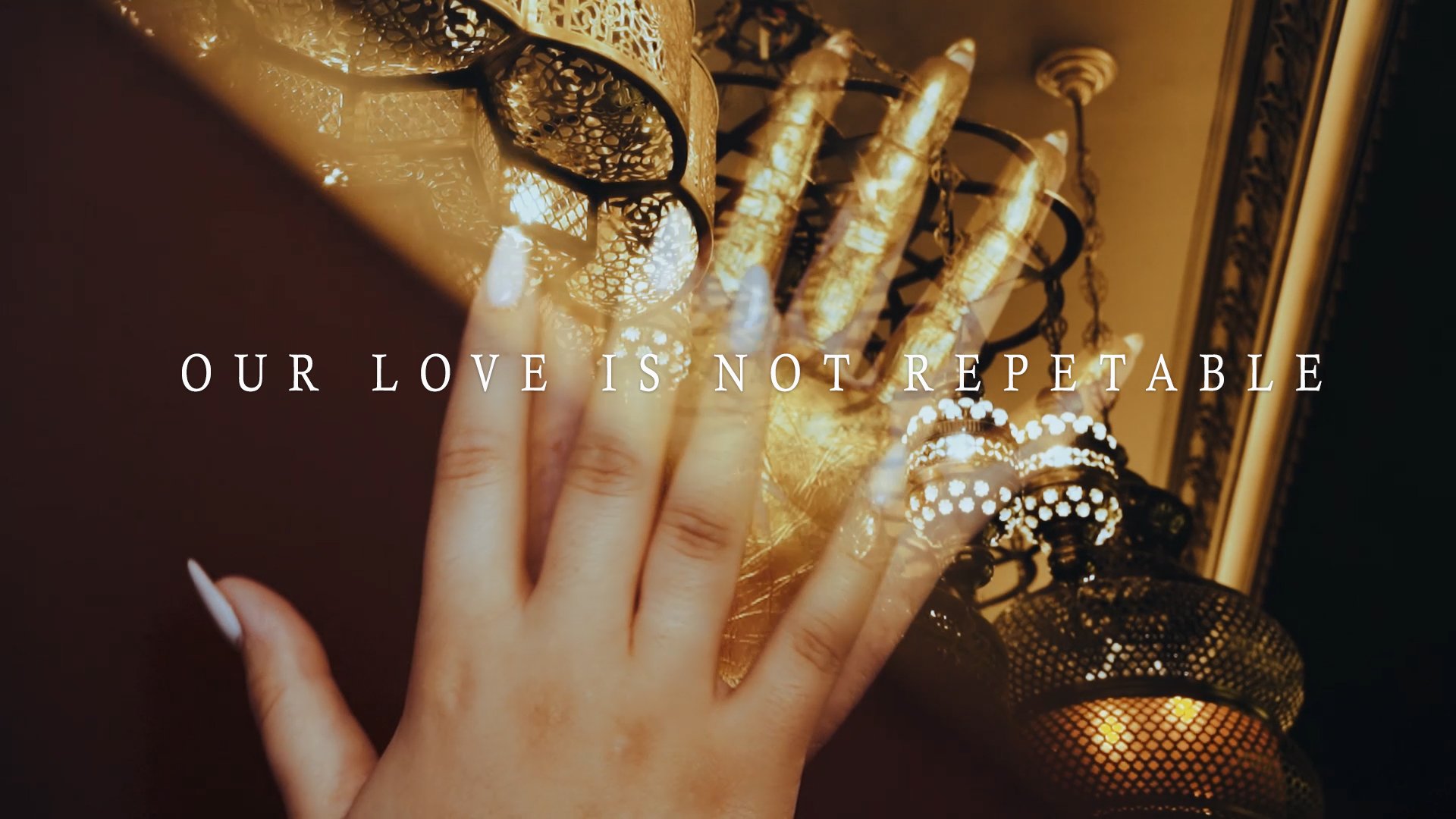 Our love is not repeatable
