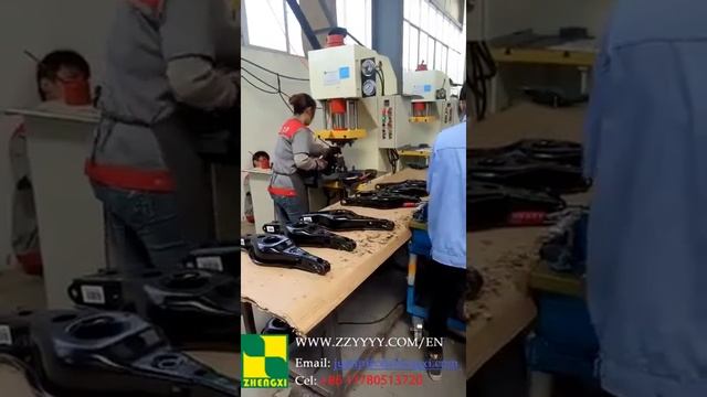 Производство одноколонных гидравлических прессов