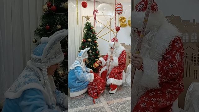Снегурочка у дедушки одна.
