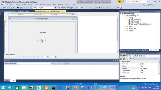 How to Call a Dialog from Another Dialog MFC C++ Part 2 – смотреть ...