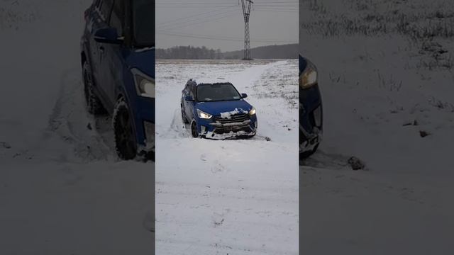 Creta снежный подъем по- диагонали