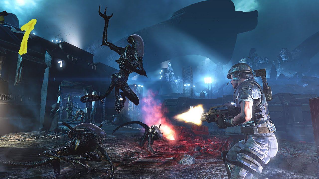 Aliens: Colonial Marines Часть 1 - Вторжение