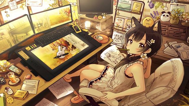 1 час аниме музыки для игр #4