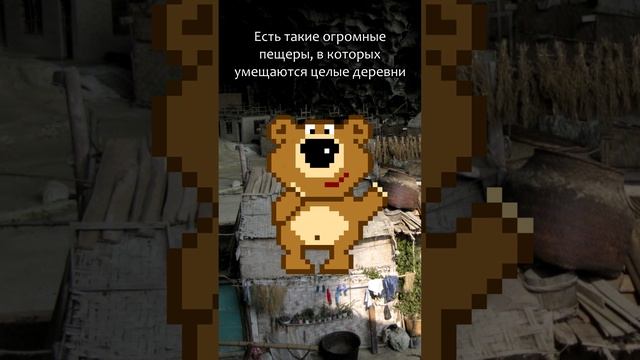 Мишка и пещеры