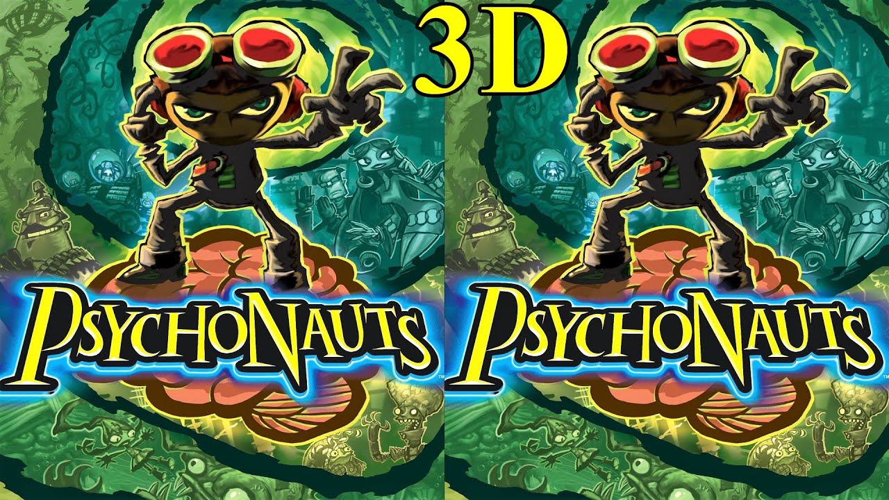 Psychonauts 3D video 1 SBS VR box google cardboard