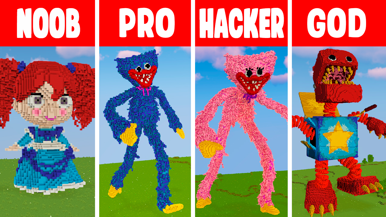 POPPY PLAYTIME В МАЙНКРАФТЕ!  СТРОИТЕЛЬНЫЙ ЧЕЛЛЕНДЖ И АНИМАЦИЯ!