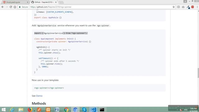 withme | Spinner or Loader set in Angular Application using ngx-spinner ...
