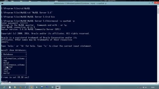 Beginners | MySQL Server Starting From cmd – смотреть онлайн видео от ...