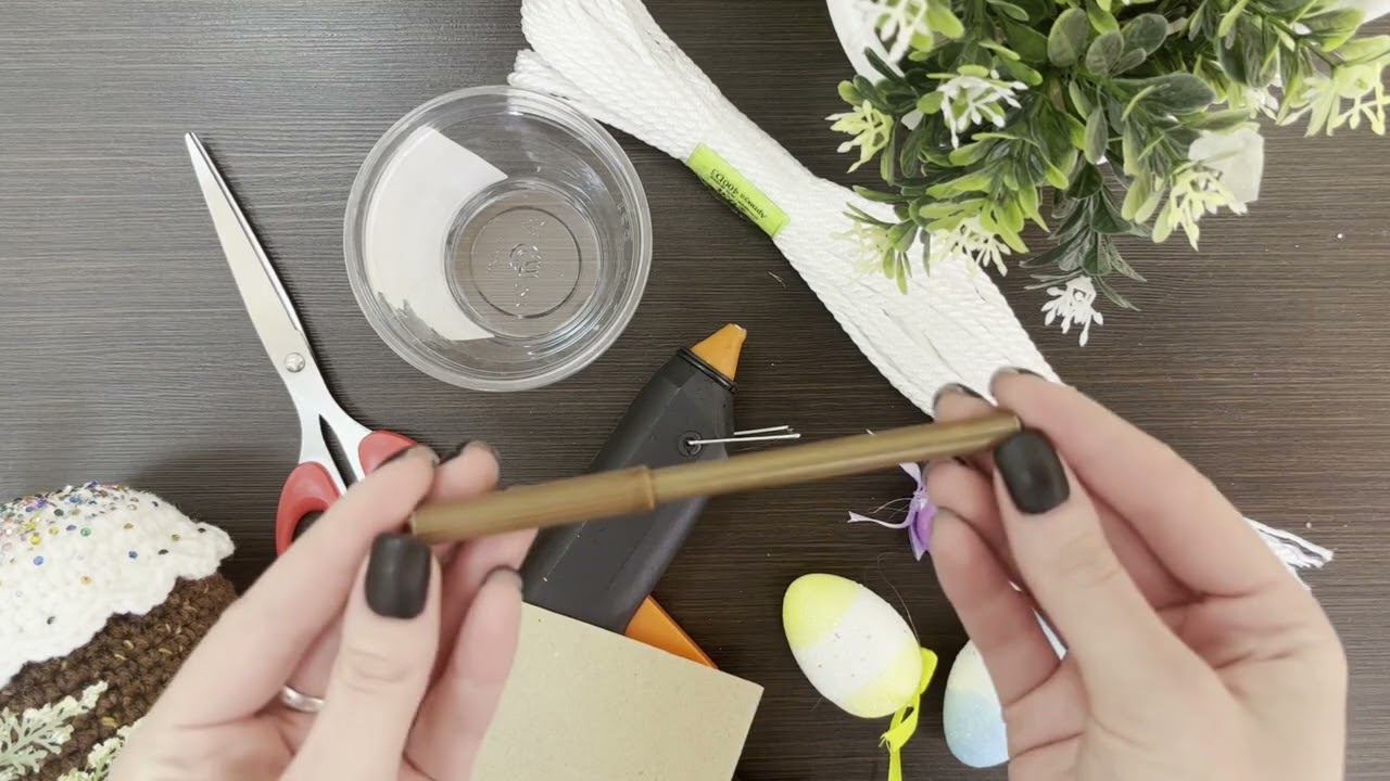 Мастер класс "Пасхальная корзиночка"