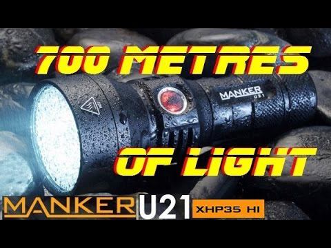 Фонарь MANKER U-21 (700 Метров света).