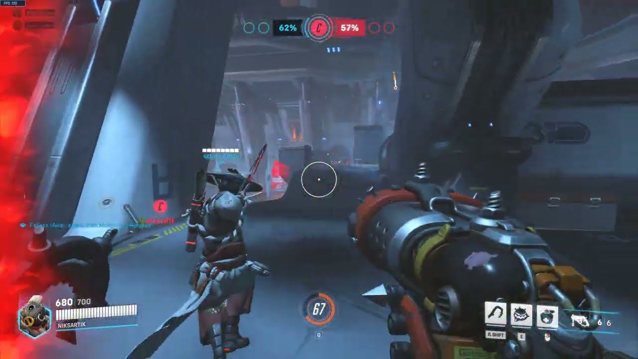 Играем с братом в Overwatch на Турбосвине и Крысавчике