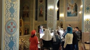На стиховне стихиры Богородицы, гл 2-й. Регент Екатерина Артюхова.