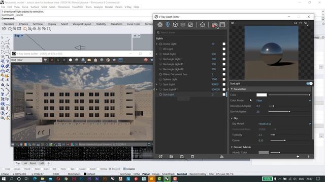 V ray Lights in day and night render for rhino – смотреть онлайн видео от JavaScript за 30 дней ...