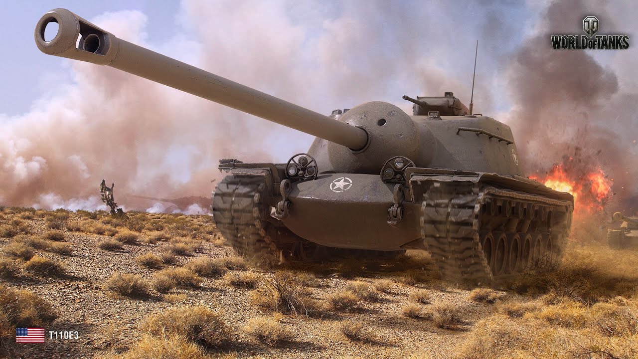 T110E3 — 11964 Урона — World of Tanks — МИР ТАНКОВ