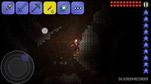 Terraria—Сделал вольфрамовый шлем!!!