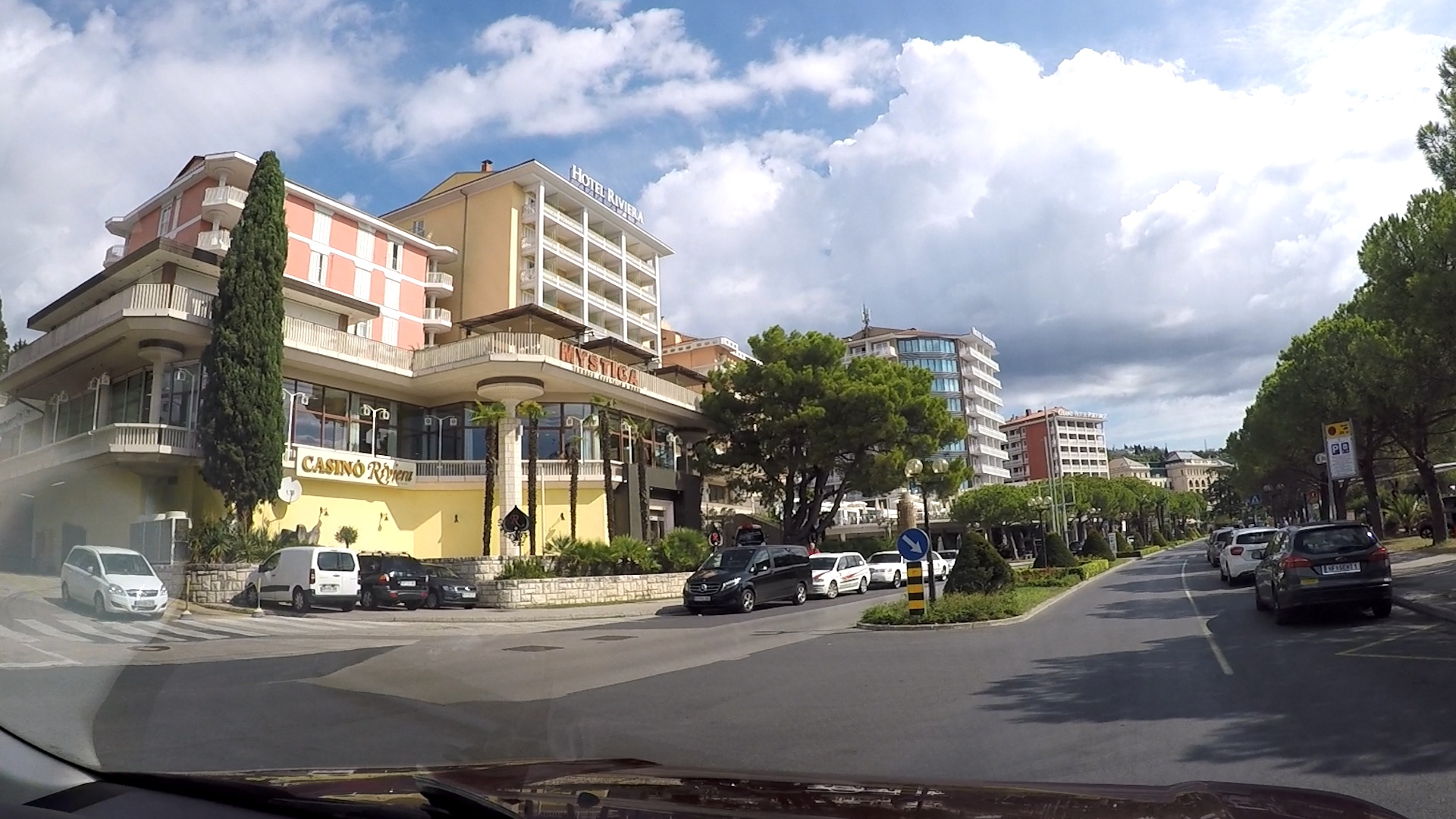 Driving Through Portoroz