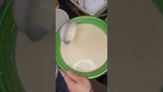 Рецепт - Блины из сыворотки