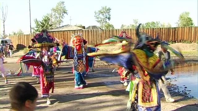 Мистерия "Цам" - посвящение храму "Устуу-Хурээ" | Духовой оркестр Правительства Республики Тыва