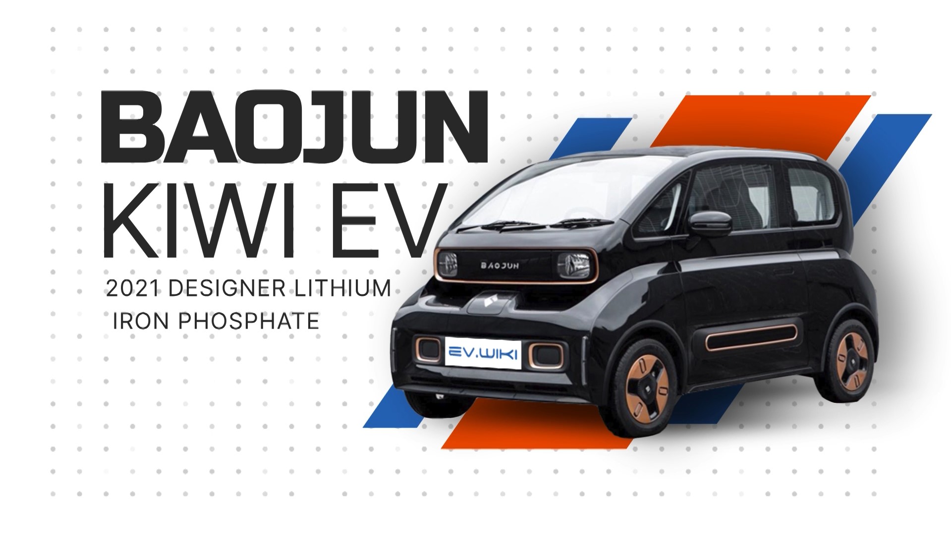 BAOJUN KIWI EV 2021 Designer Lithium Iron Phosphate