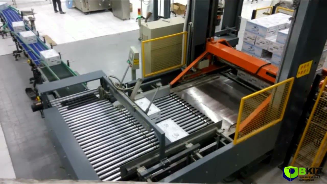 Портальный паллетайзер