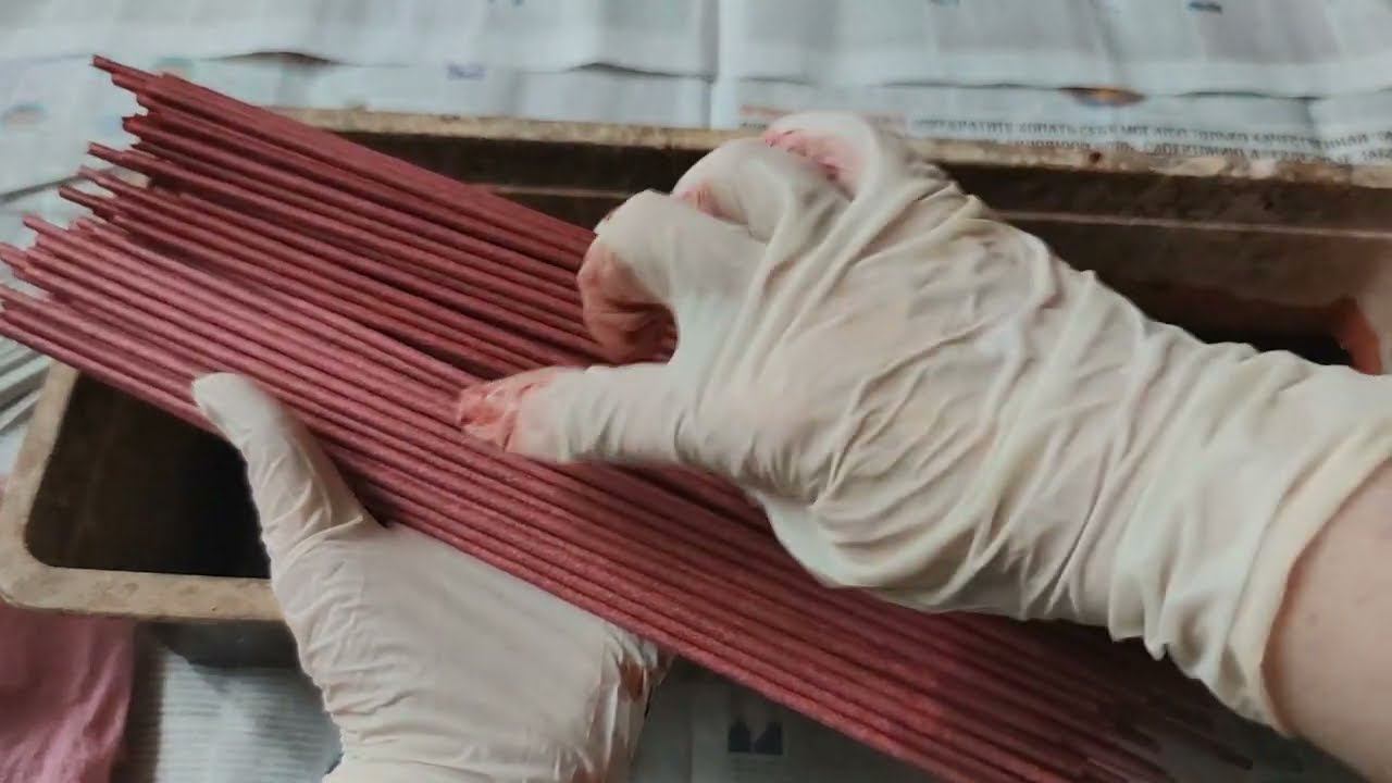 Чем покрасить бумажные трубочки: цвет махагон (красное дерево) + ответы на вопросы