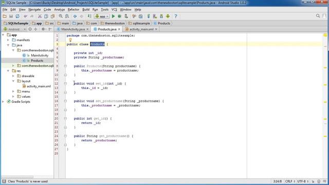 Android App Development For Beginners 50 Sqlite Database Product