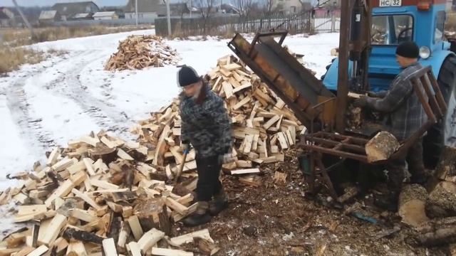 Колун против Дровокола. Кто быстрее.mp4