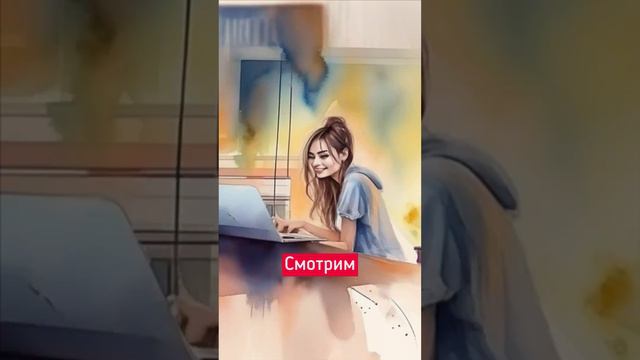 #shorts Эксперименты с Кандинским. Весело и интересно. Девушки- времена года и многое другое