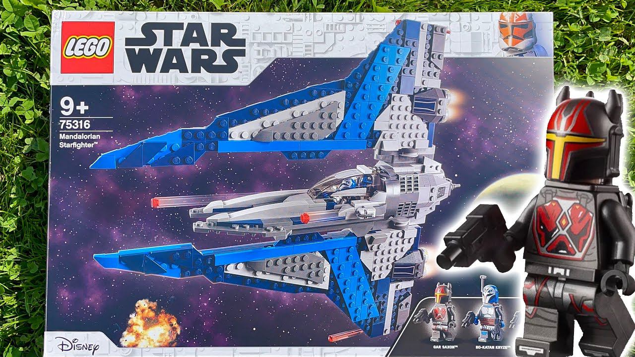 Обзор LEGO Star Wars 75316 Звездный истребитель мандалорцев