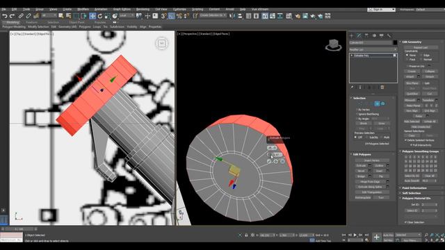 Modeling Helicopter 3ds max tutorial final part UH-60 Black Hock