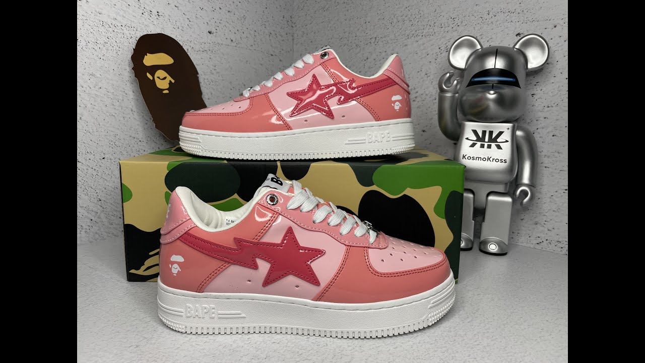 Кроссовки A Bathing Ape - Bape Sta 'Pink'