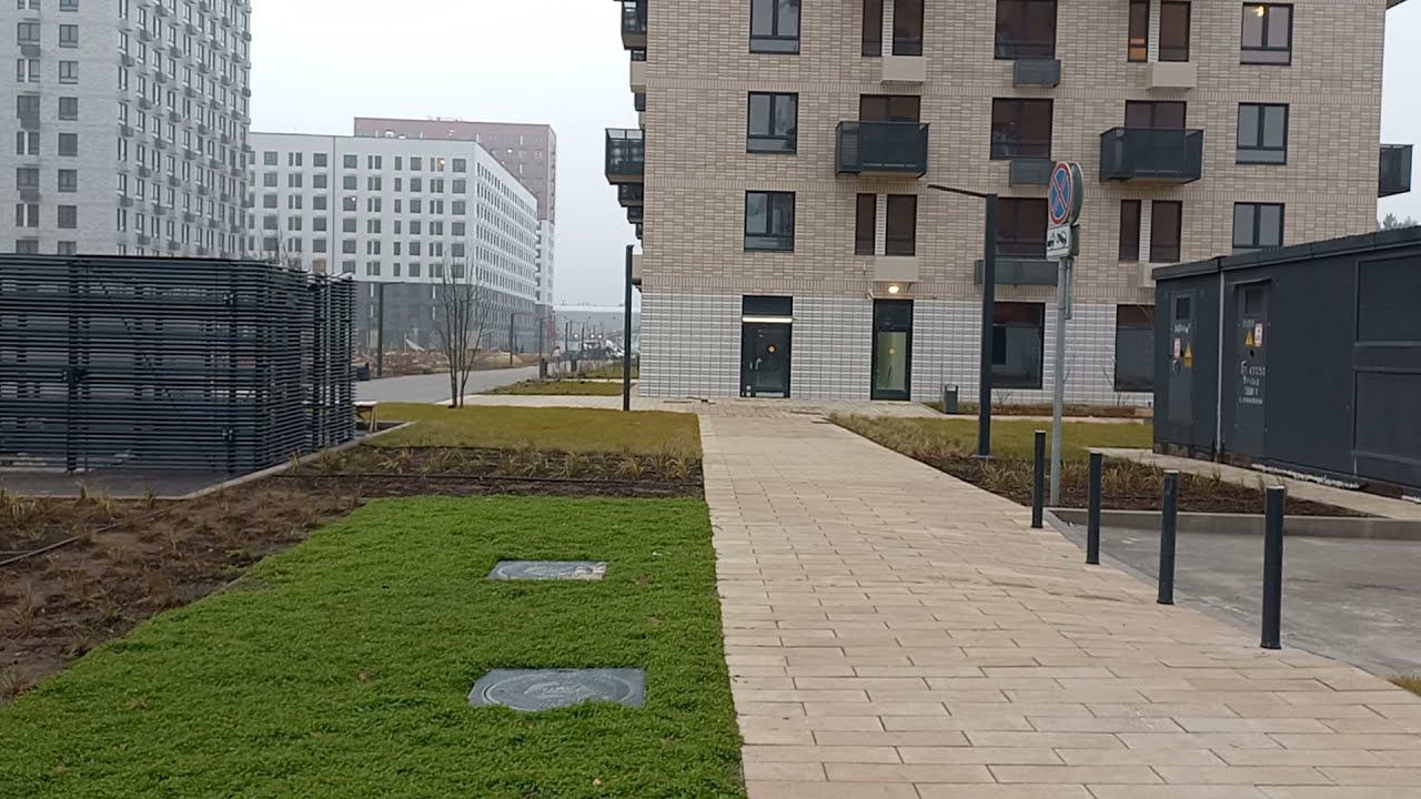 ПИК Саларьево парк-метро Филатов луг.Благоустройство.