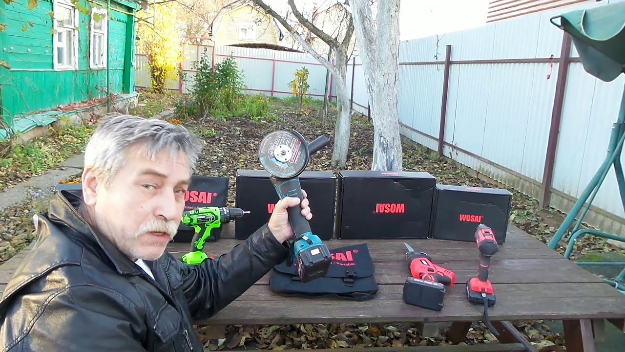 Аккумуляторный электроинструмент WOSAI / WOSAI Cordless Power Tools