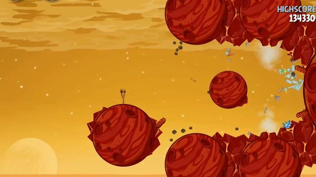 Angry Birds Space Прохождение Red Planet. Уровень 5-19 - смотреть видео ...