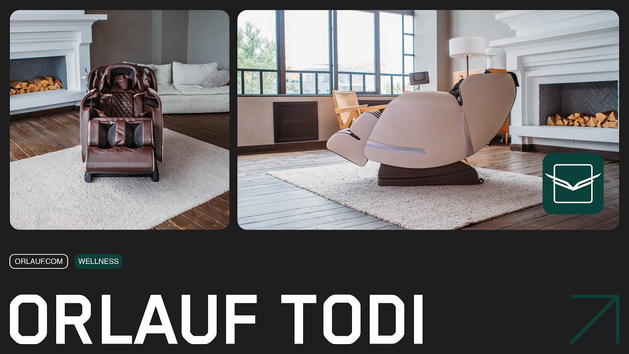 Orlauf Todi - Массажное кресло, которое подарит незабываемый отдых!