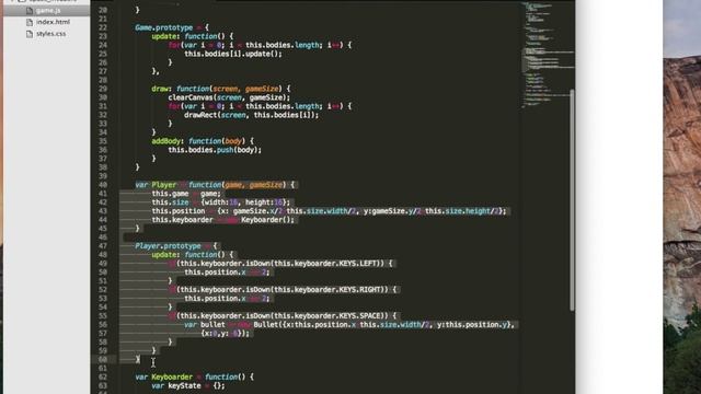 Создаем игру Space Invaders на HTML5 - 4 - Стрельба – смотреть онлайн ...