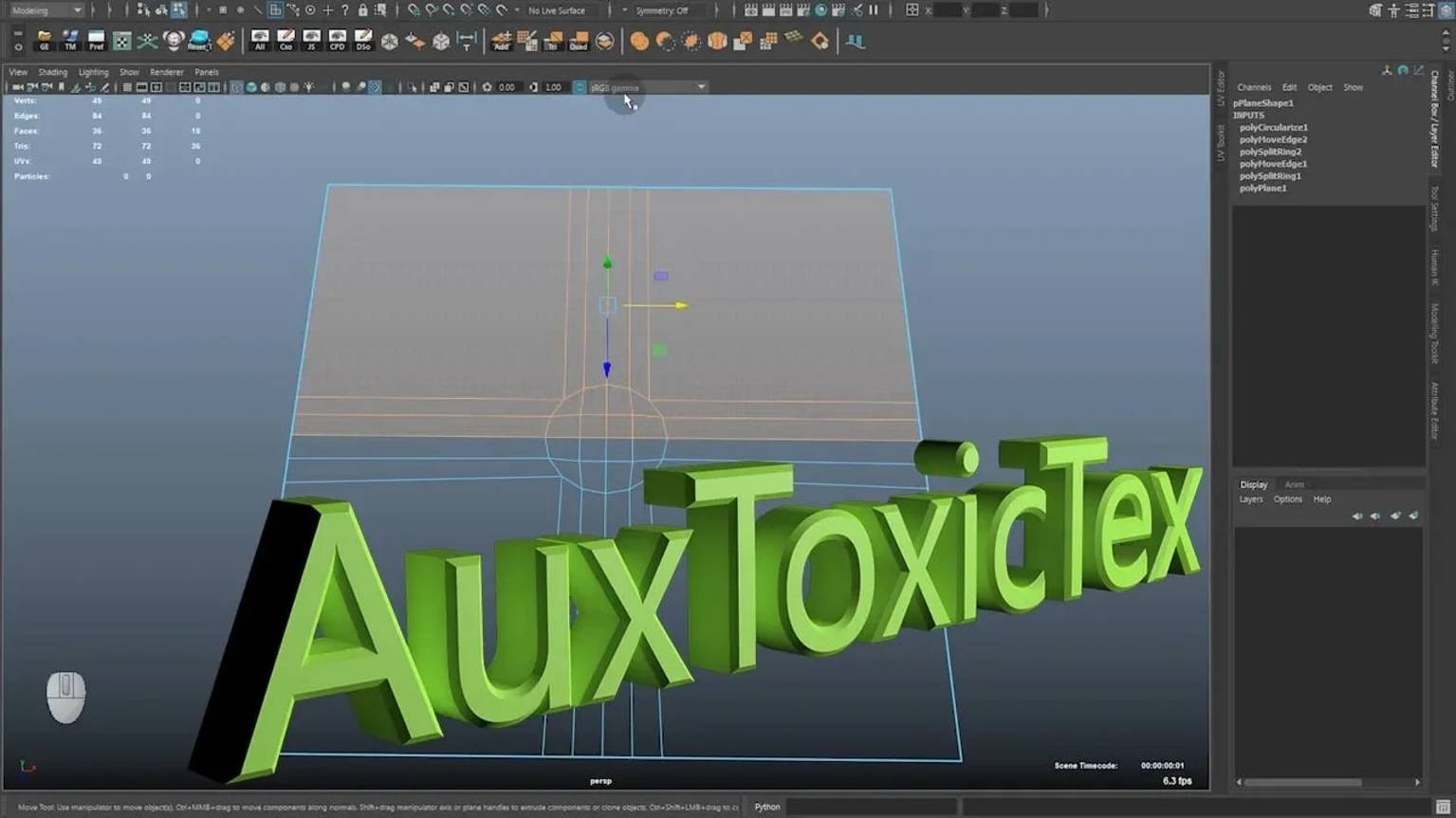Autodesk Maya - Варианты создания округлых отверстий