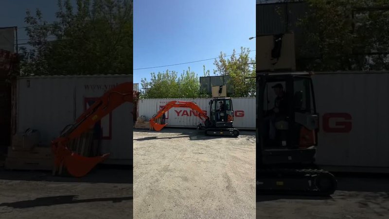 Mini excavator 3.8 t lonking cdm6035 ( sunward swe35uf)