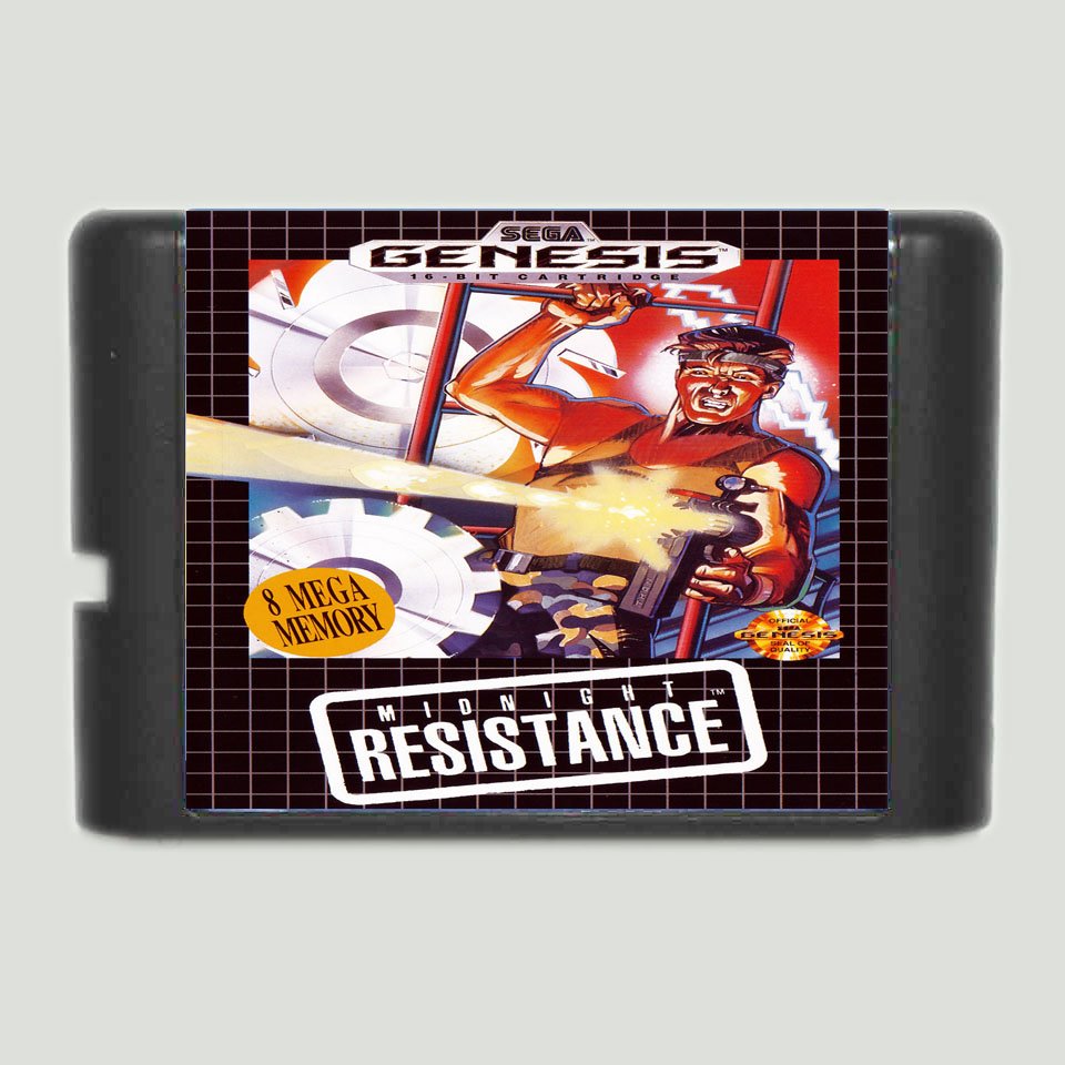 Прохождение Midnight Resistance (SEGA)