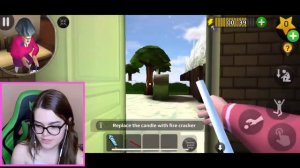 HOJE É ANIVERSÁRIO DA PROFESSORA E ELA FEZ BOLO (Scary Teacher 3D)