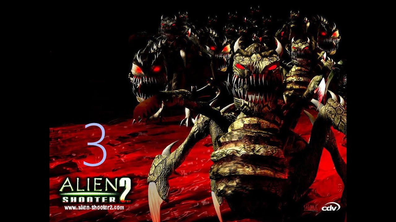 Alien Shooter 2 №3 - Похищение и покраска.
