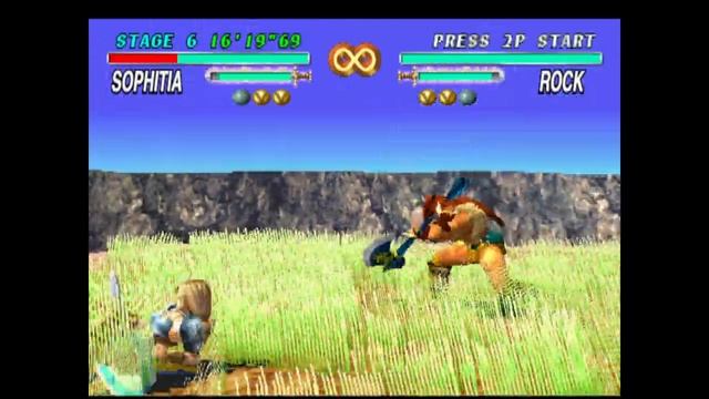 Soul Blade(Edge) - Sophitia Arcade(Ultra Hard) - Emulator ePSXe 2.0.5