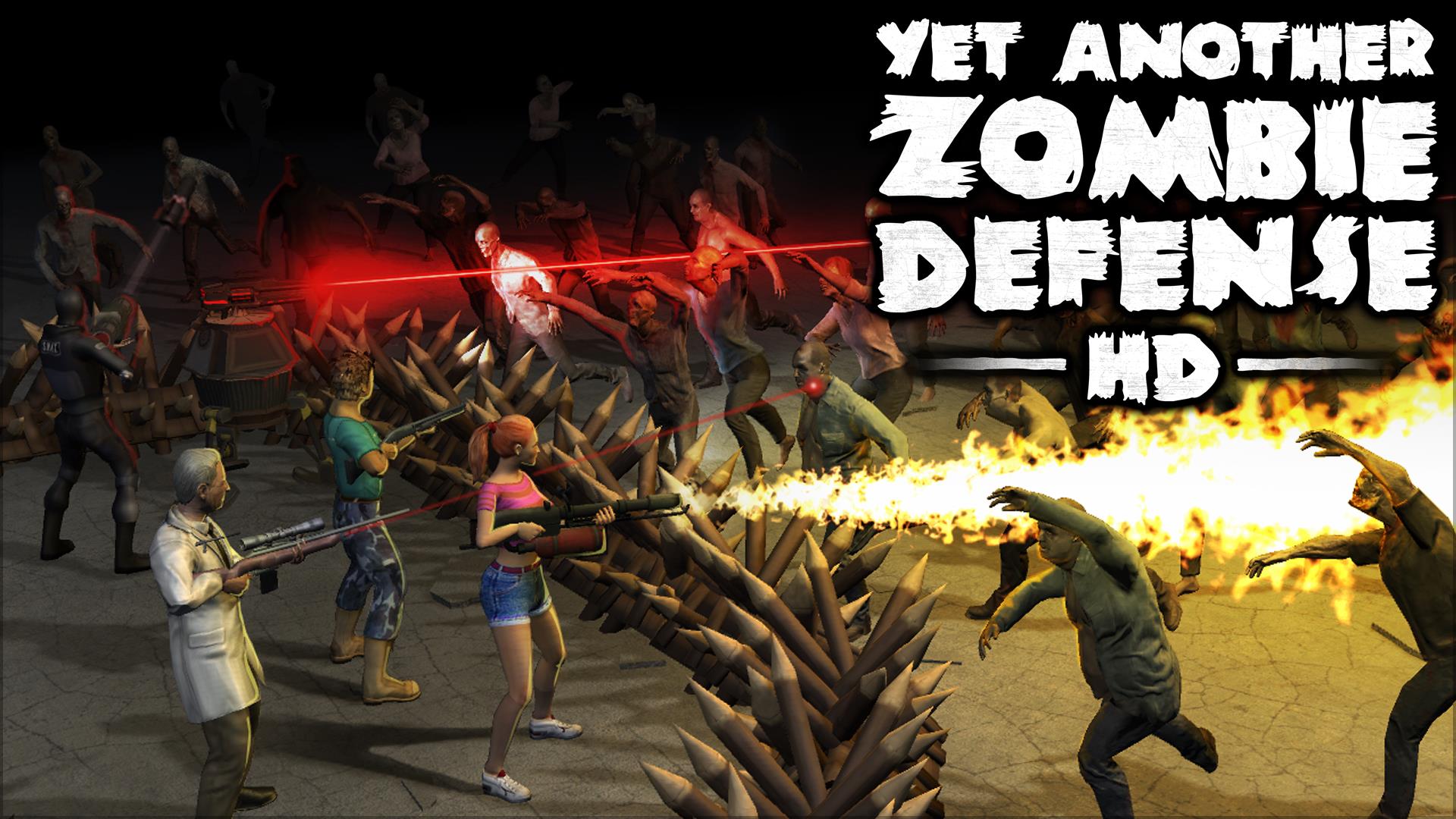 ▶Yet Another Zombie Defense HD(Геймплей/Gameplay).