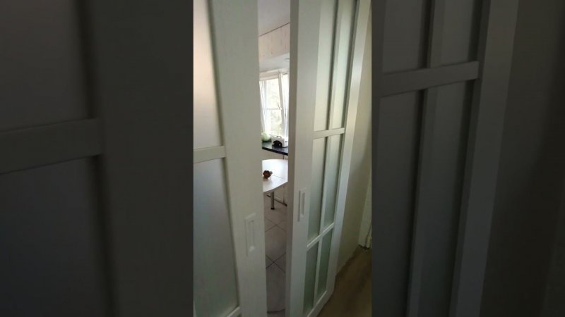 Купе дверь в перепланированном Хрущевке