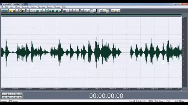 Инструментальная транскоммуникация. CrossTalk EVP. Chorus. Cool Edit Pro