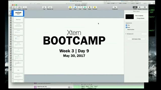 Day 09 - Afternoon part 4: React Router (1 of 5) - XTBC 2017 Session 1 – смотреть онлайн видео ...